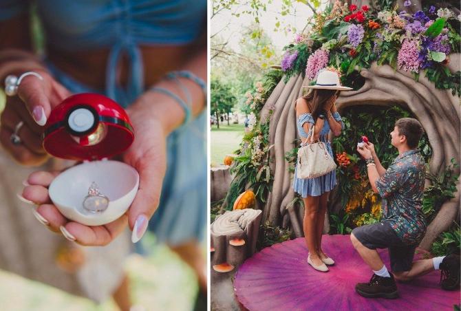 A Couple Got Engaged at the NYC Pokémon GO Fest (EXCLUSIVE)