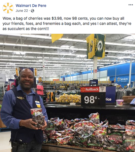 The Walmart De Pere Facebook Page Is a Triumph of Social Media