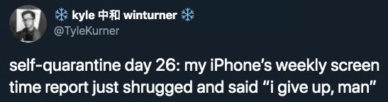 Everyone's Screen Time Reports Have Become Insane, and the Jokes are ...