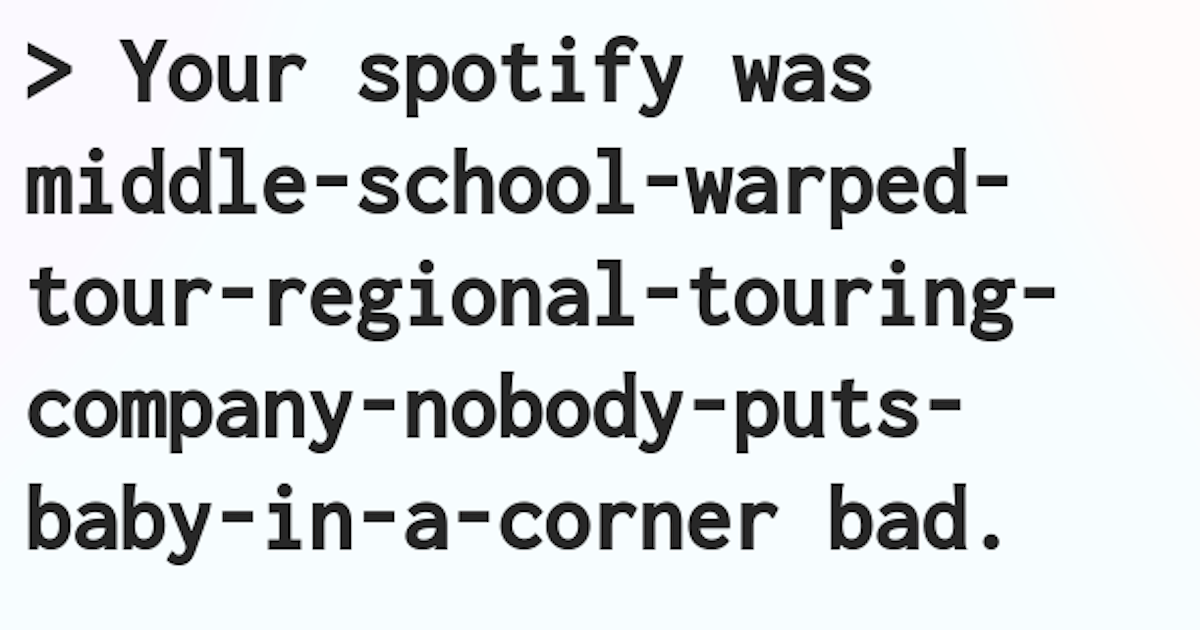 How Bad Is Your Spotify? There's Artificial Intelligence to Judge Your ...