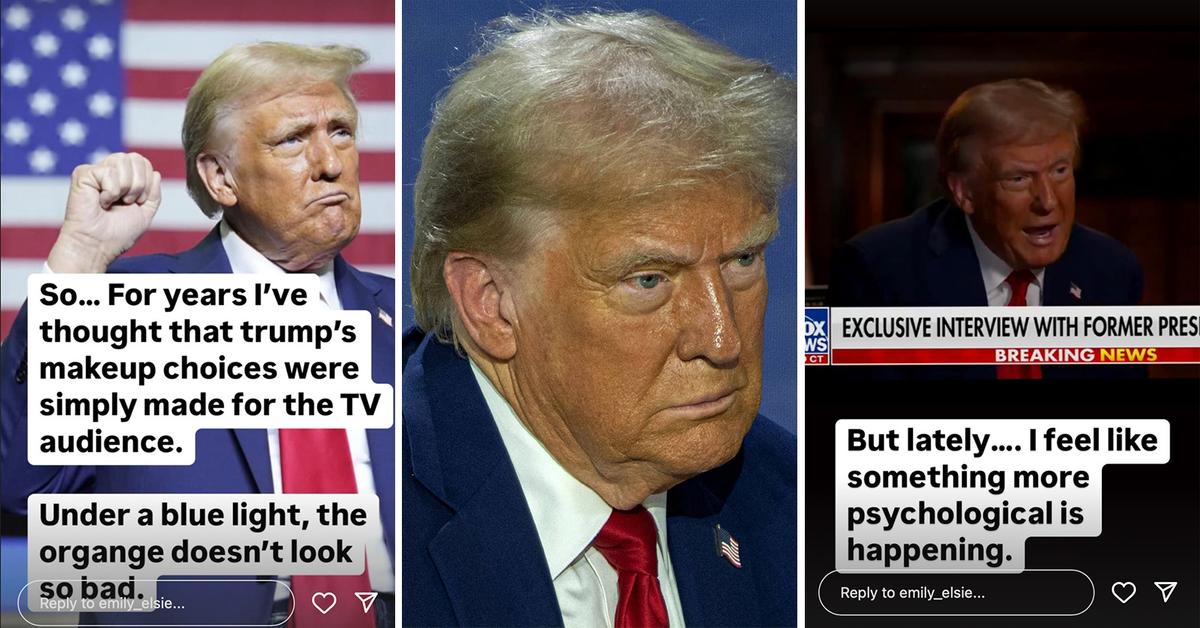 Photo Editor Discusses the Meaning Behind Trump's Bronzer