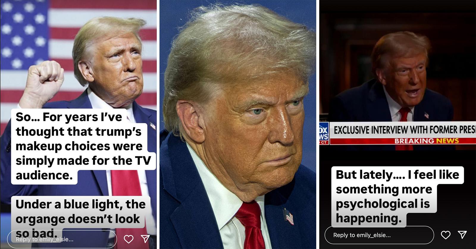 Photo Editor Discusses the Meaning Behind Trump's Bronzer