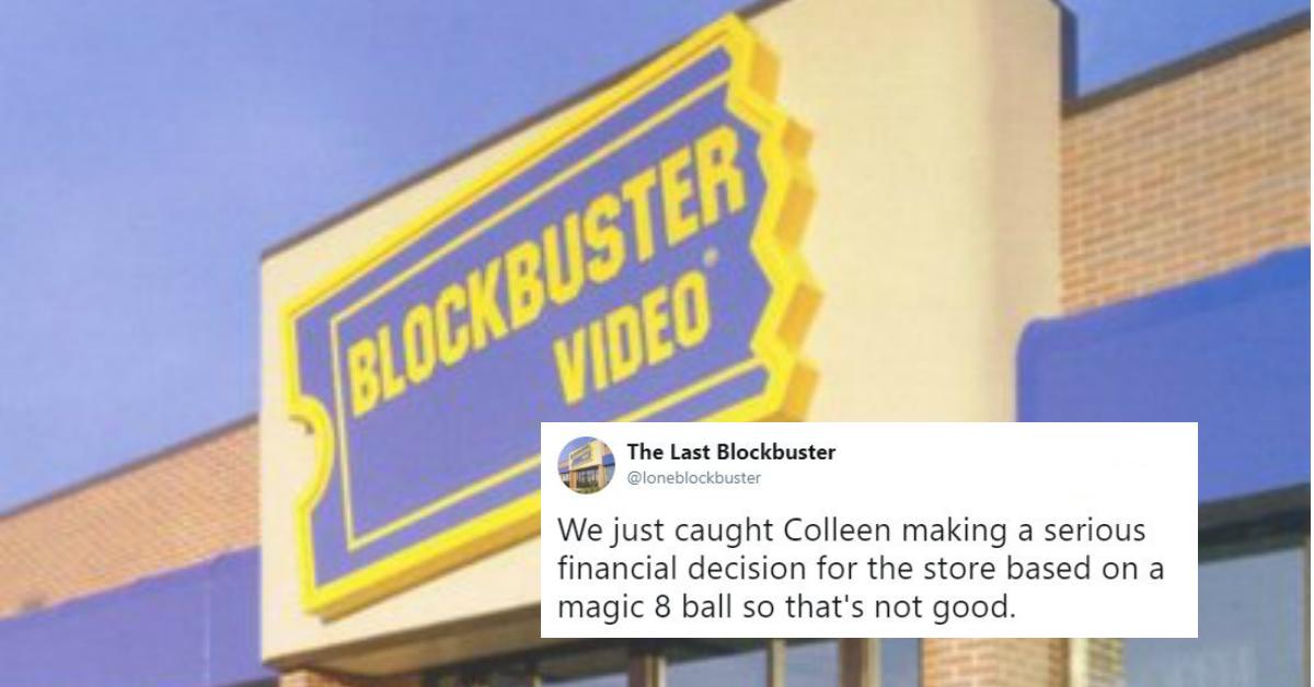 The Last Blockbuster Video Has a Twitter Account That's Very Self-Aware