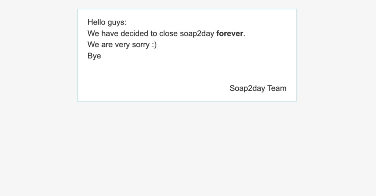 What Happened to Soap2Day? The Website Is Gone