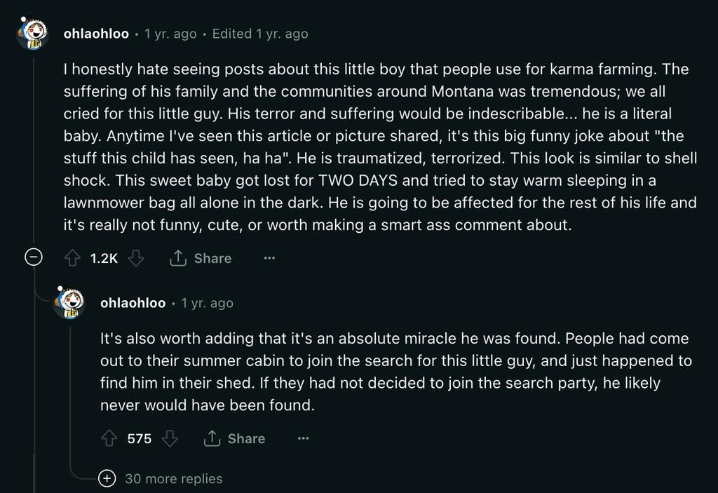 Where Is Ryker Webb Now? Survived Wilderness at 3 Years Old