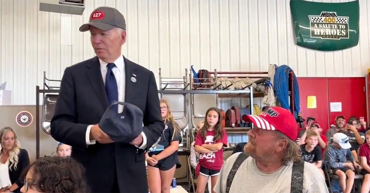 Why Did Joe Biden Wear a Trump Hat?