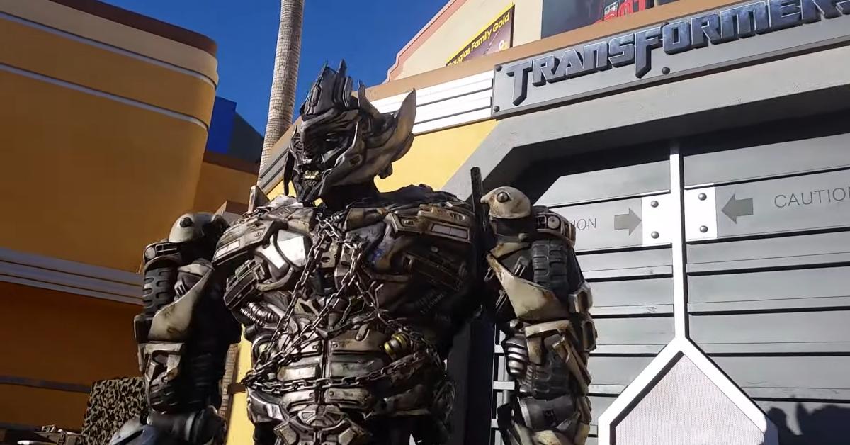 How Does Megatron Work at Universal Studios?