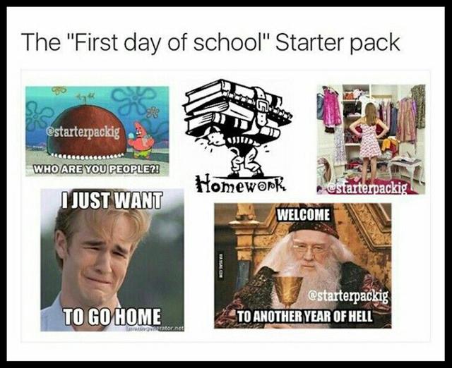Here's 20 Knee-Slapping Memes About the First Day of School