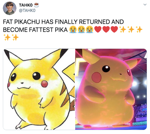 Fat Pikachu Is in the New Pokémon Games and People Are Freaking Out