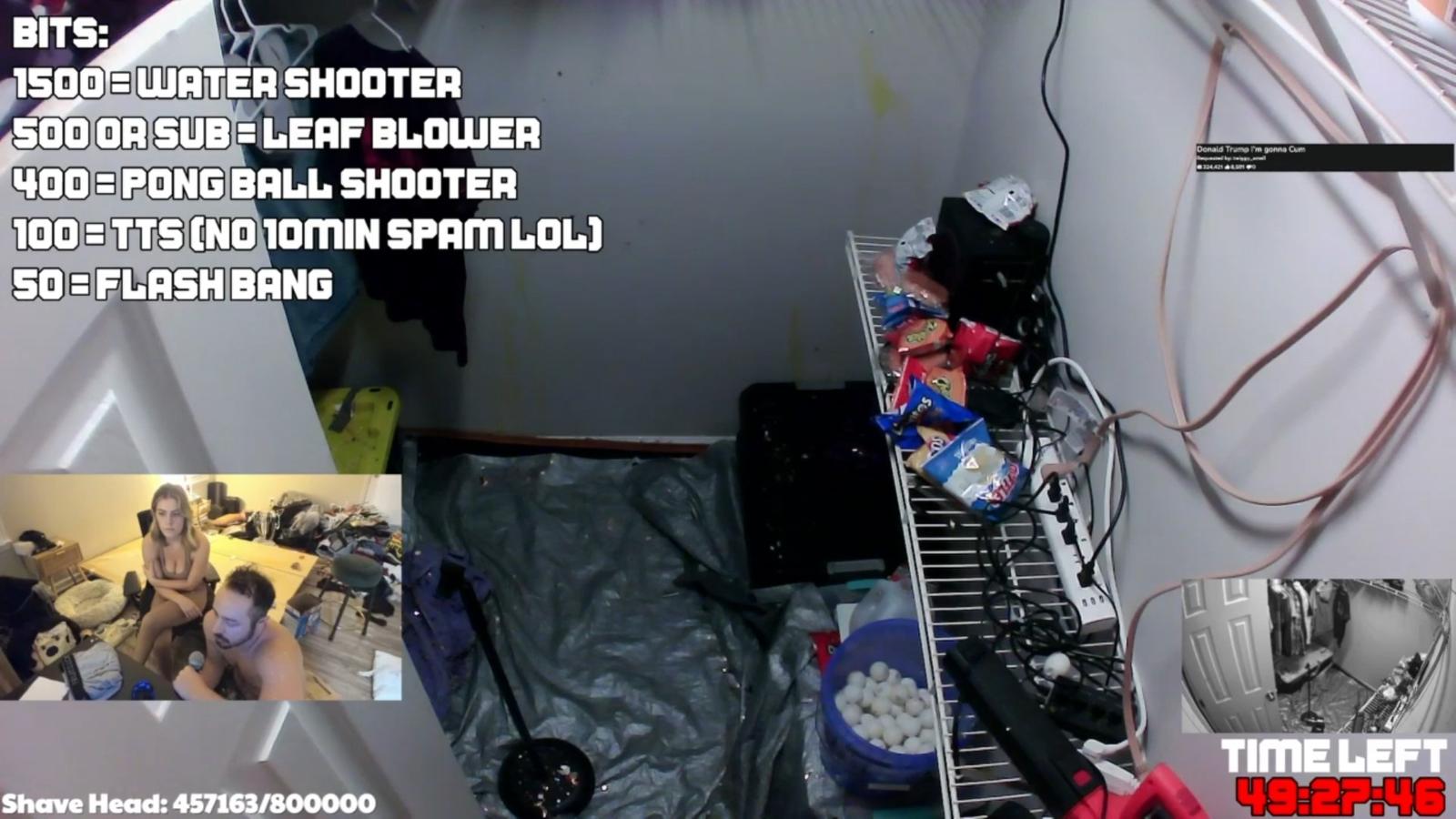 Twitch Streamer Attempts Dark Closet Challenge and Fails