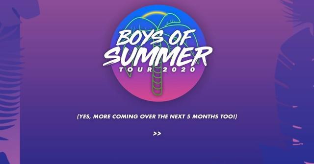 The Boys of Summer Tour 2020 Is a Who's Who of Internet Stars