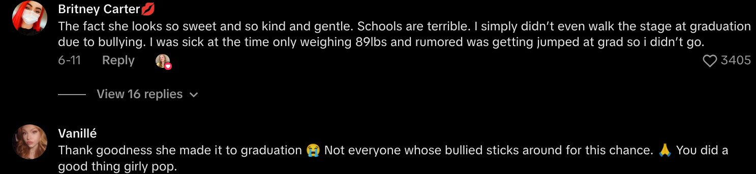 Girl Refuses to Shake Her Principals Hands at Graduation