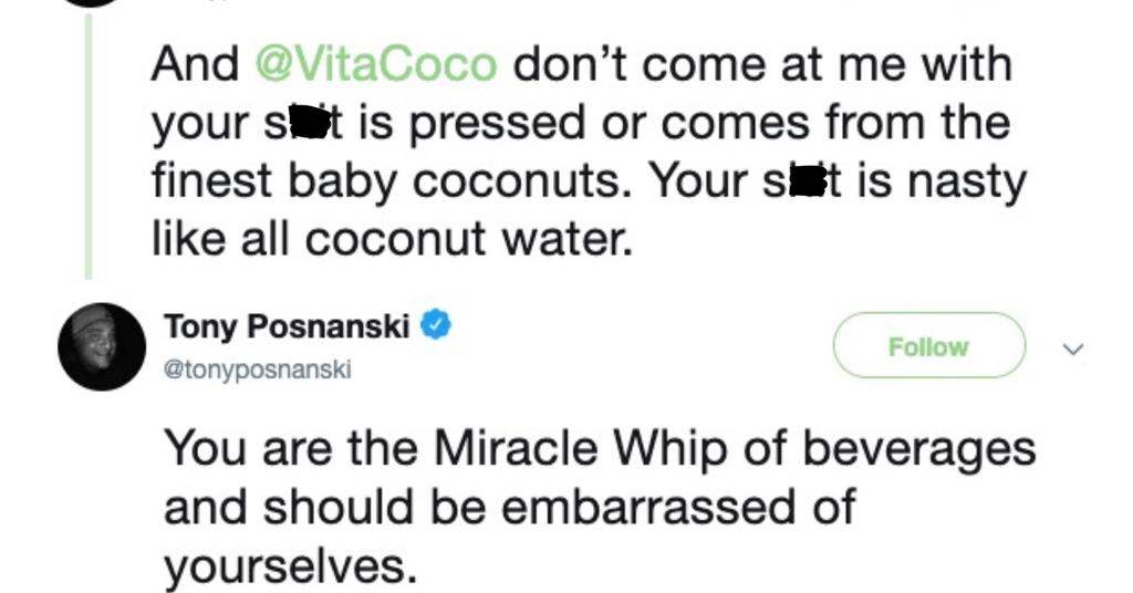 Vita Coco Spars Online With MMA Fighter and Coconut Water Hater Tony ...