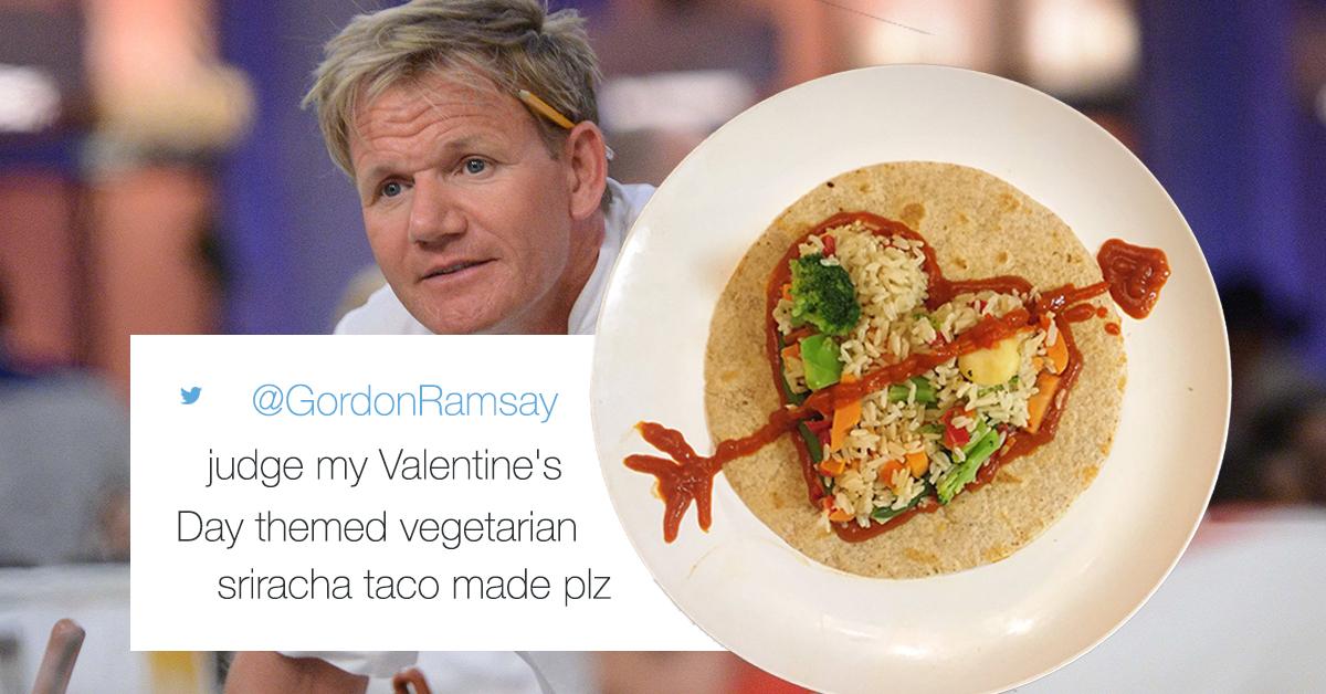 Gordon Ramsey Rates Twitter Users' Food Savagely