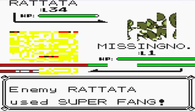 About the MissingNo. Glitch in Pokemon