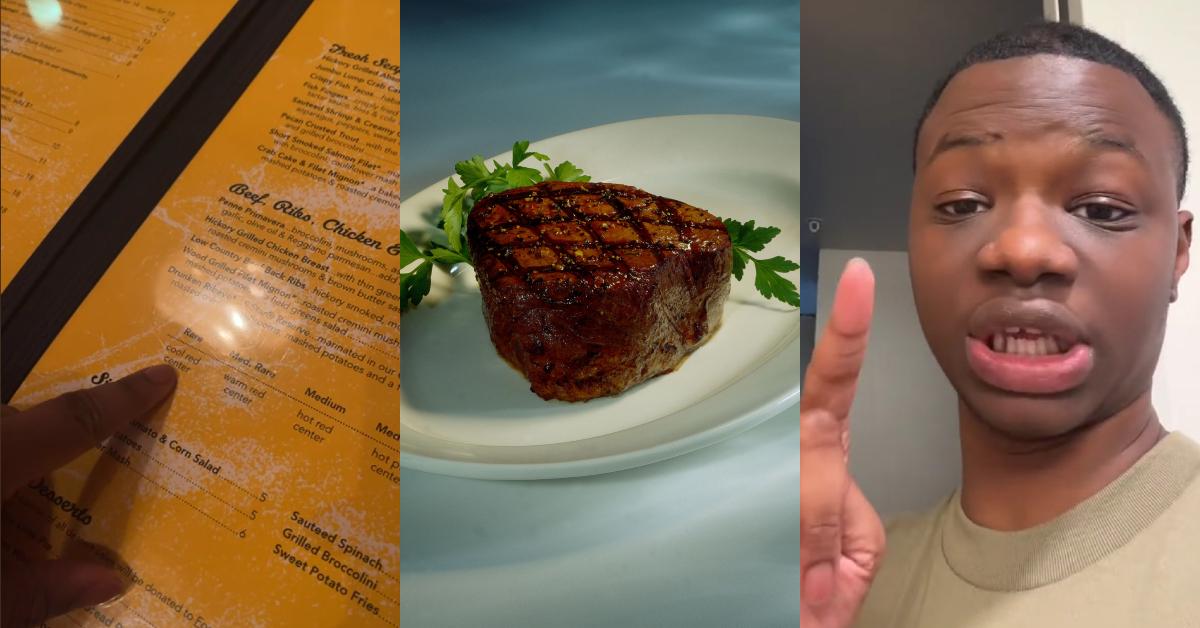 Restaurant Shames Customers Who Order Well Done Steak