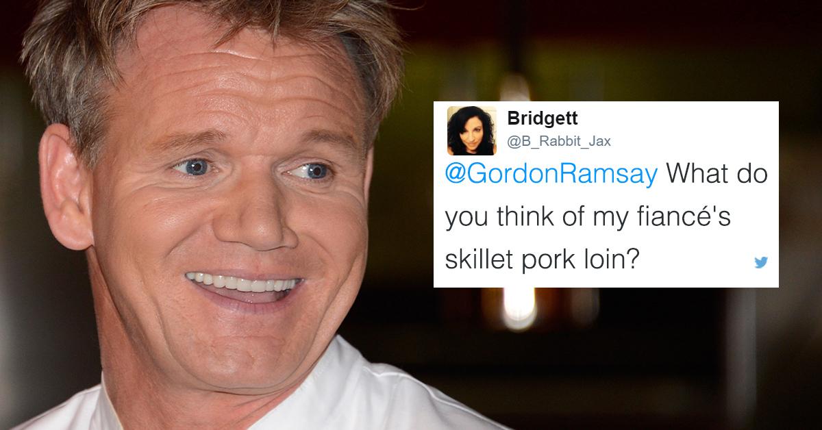 Gordon Ramsay Complimented Someone's Cooking On Twitter