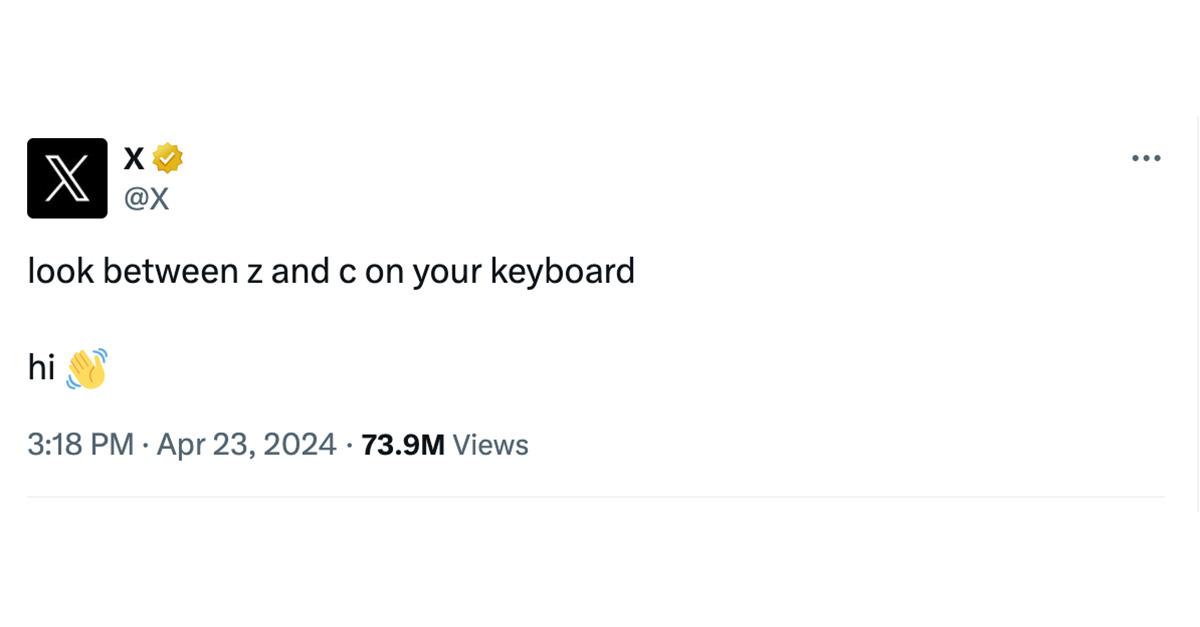 The Look Between on Your Keyboard Meme, Explained