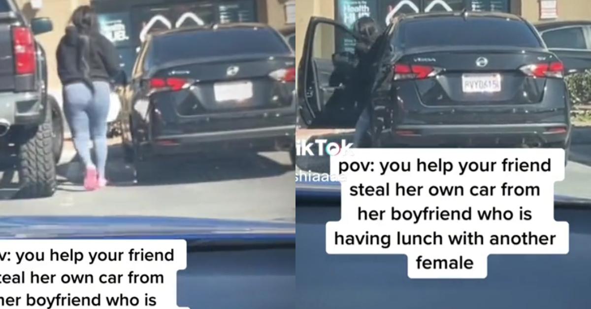 Woman “Steals” Car Back From Cheating Boyfriend on TikTok