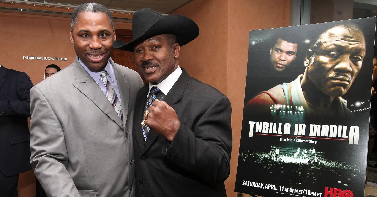 Joe Frazier's Son Derek Is One of 11 Kids for the Boxing Legend