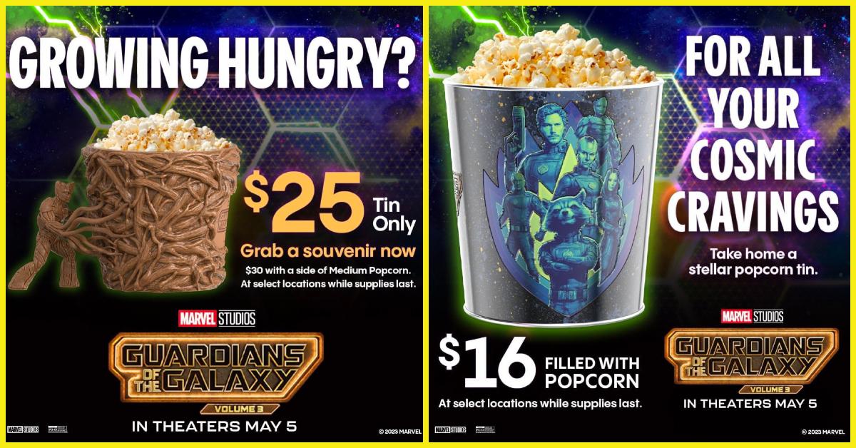 Where to Get 'Guardians of the Galaxy Vol. 3' Popcorn Bucket