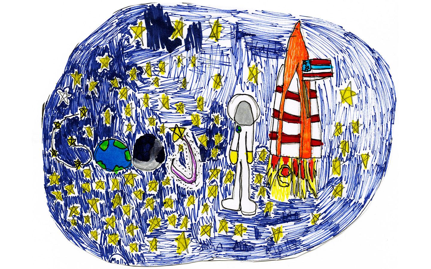 First Grader Wins Google's Doodle Contest — See the Pic