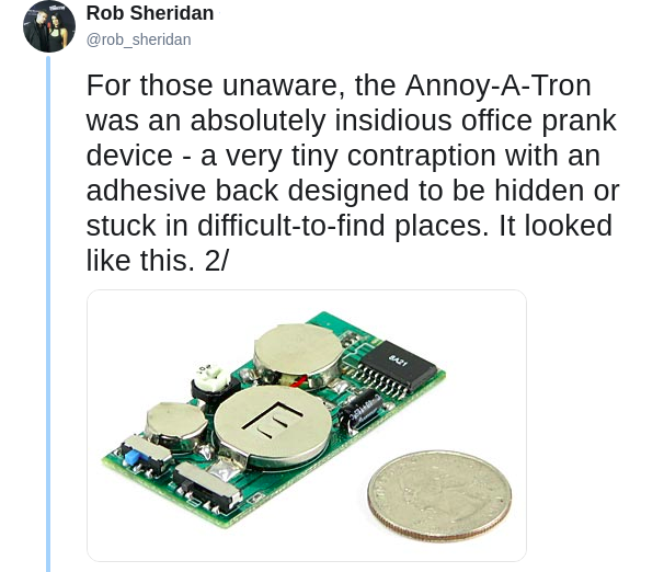 This Is the Most Annoyingly Evil Prank Device of All Time and Nine Inch ...
