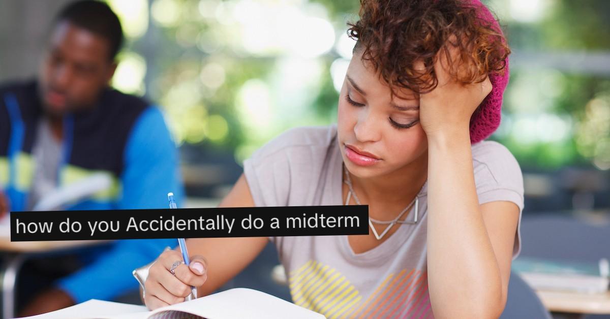 A College Student Accidentally Takes a Midterm Early