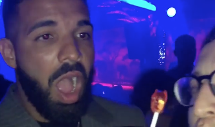 Watch a Magician Blow Drake's Mind With Just a Lollipop