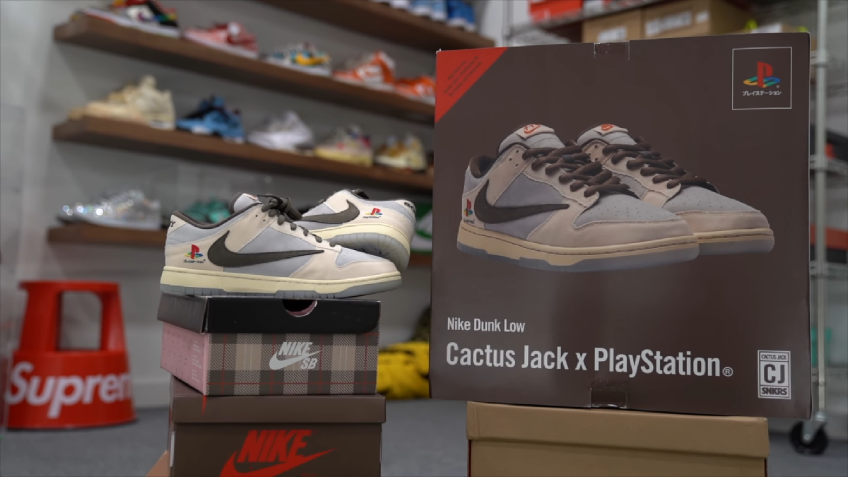 Travis Scott's PlayStation Shoes Are One of Most Expensive Sneakers ...