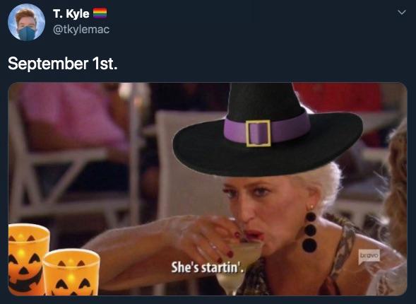 Spooky Season Tweets For All the Halloween Obsessives Out There