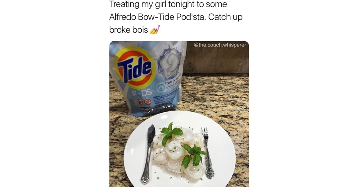 People Wanting to Eat Tide Pods Is the First Big Meme of 2018