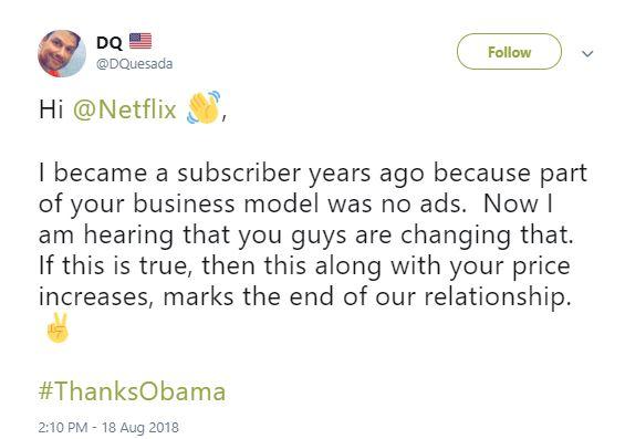 Netflix is Testing Commercials and Users are Pissed