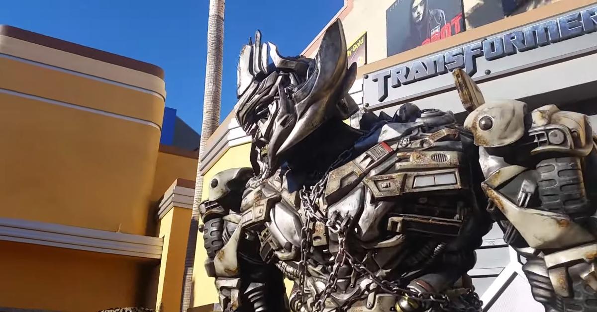 How Does Megatron Work at Universal Studios?