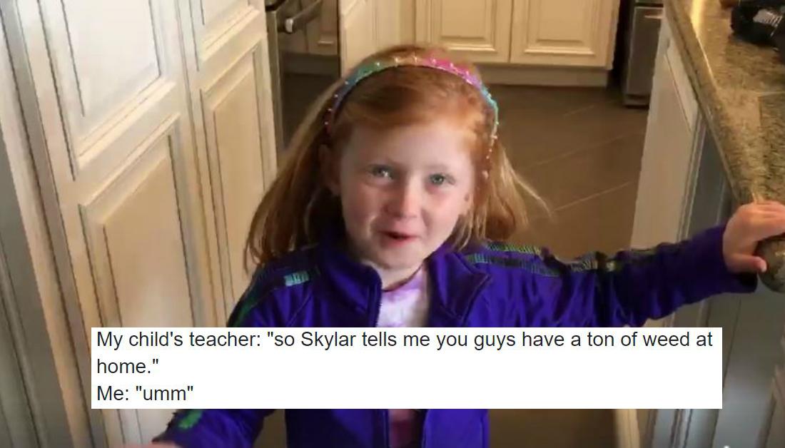 Kid Tells Teacher About Parents' Weed Stash