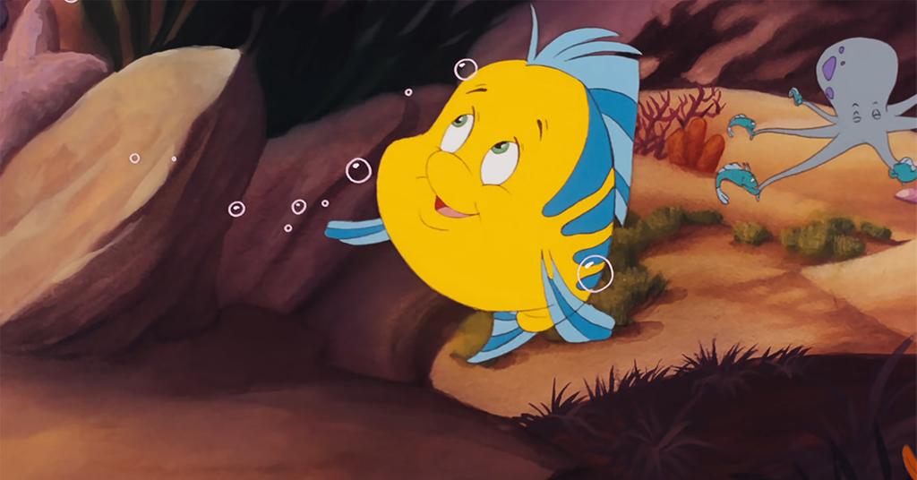 Live-Action 'Little Mermaid' Flounder Not Scary Like Fan Art