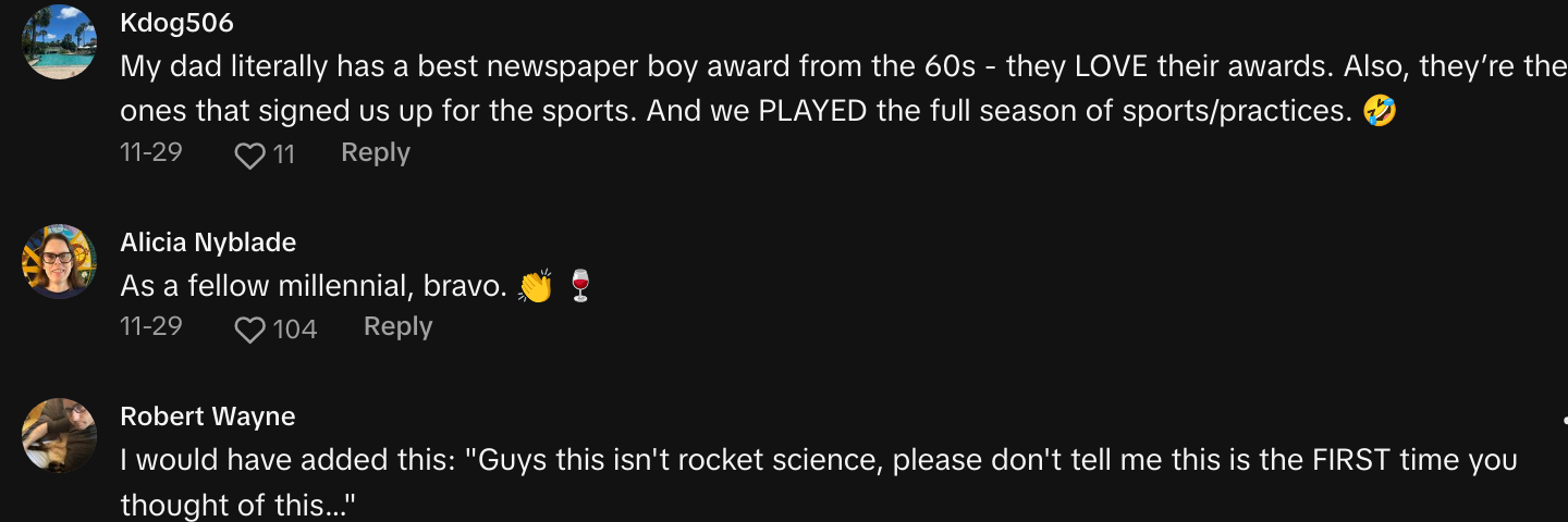 Millennial Challenges Boomers on Participation Trophy Debate