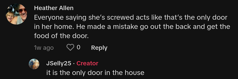 DoorDash Driver Trolls Customer by Placing Food on Door Handle