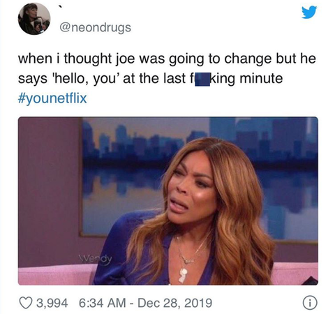 16 Netflix 'You' Memes That'll Help You Cope With the Season 2 Ending