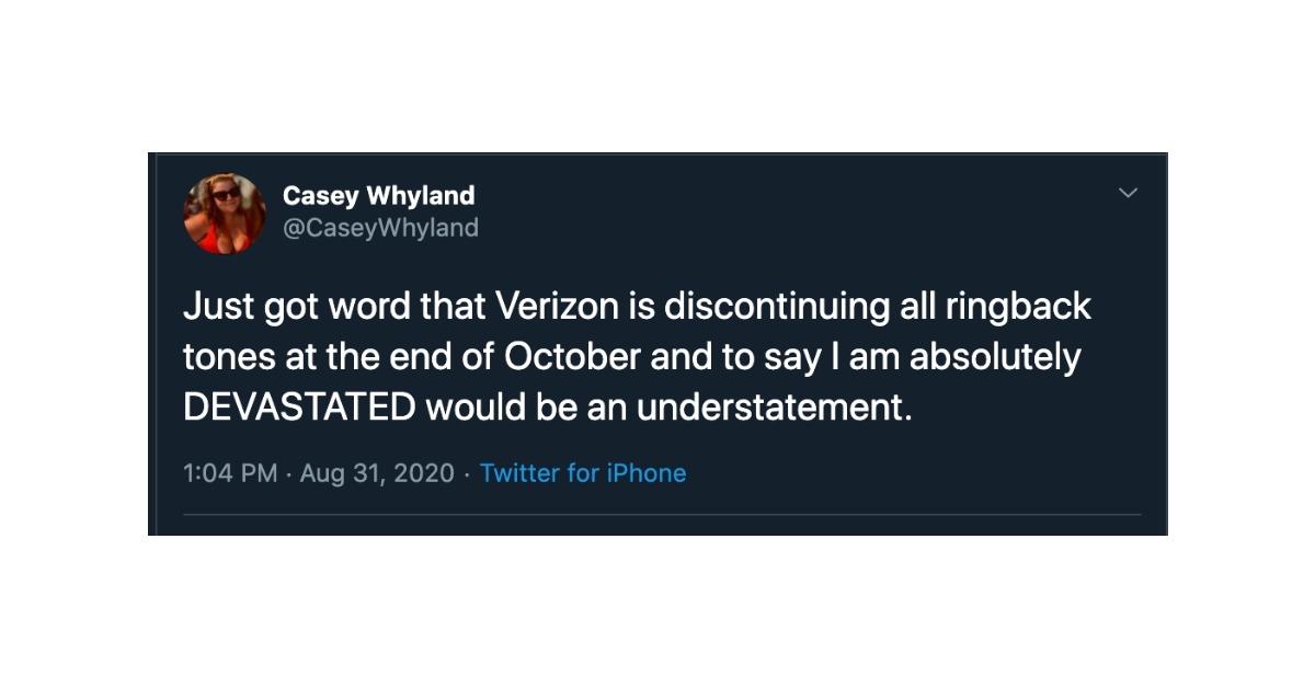 Why Is Verizon Discontinuing Ringback Tones? They'll Be Missed