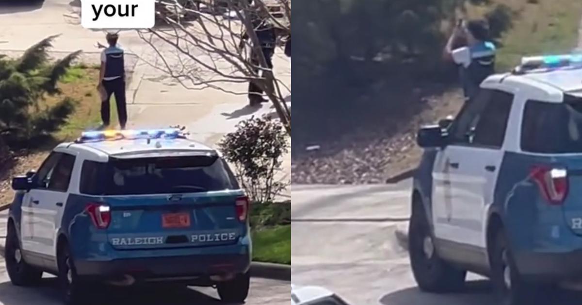 Police “Stand-Off” Interrupted by Amazon Delivery Driver