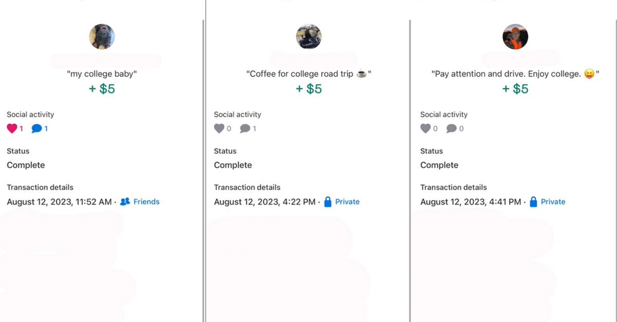 College Student Puts Venmo Info on Car Before Drive to School