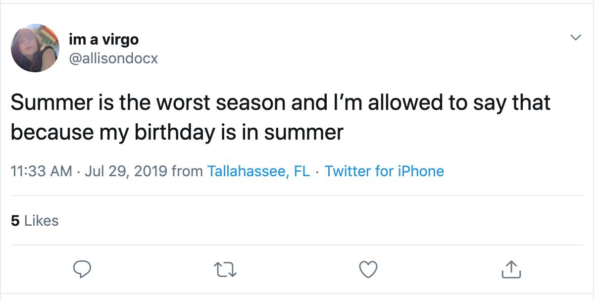 August Birthday Month Meme Roundup: Late-Summer Babies, Commiserate!