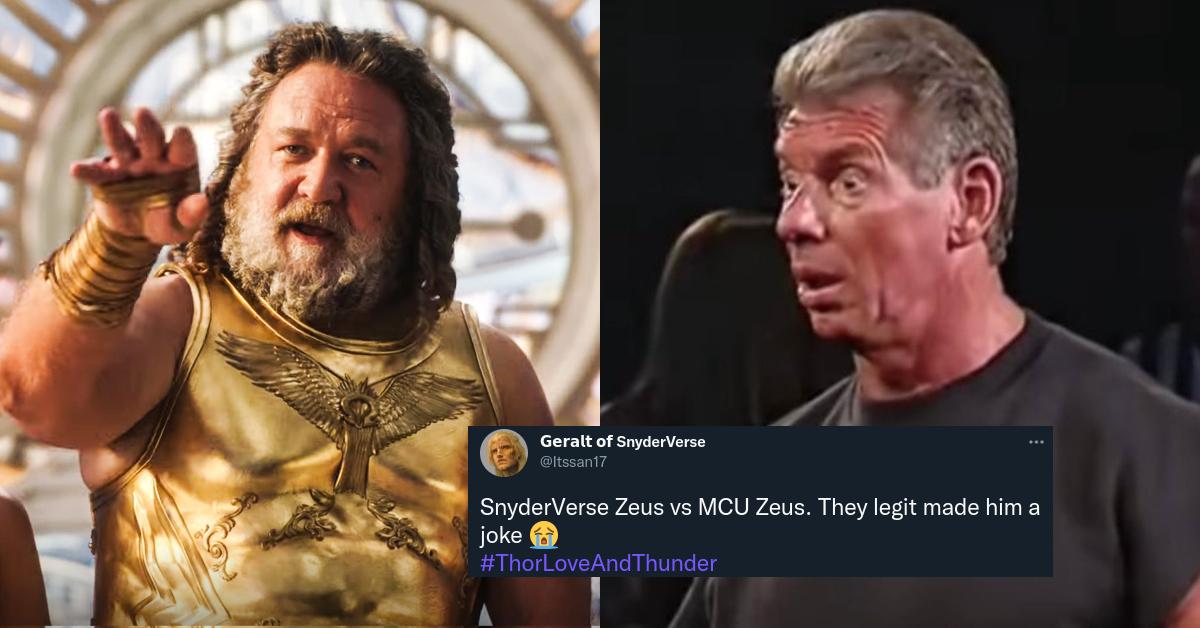 'Thor: Love and Thunder' Zeus Memes Pit DC vs. Marvel