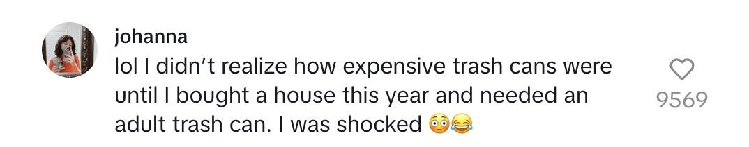 Target Customer Says She Can't Find a Trash Can Under $60