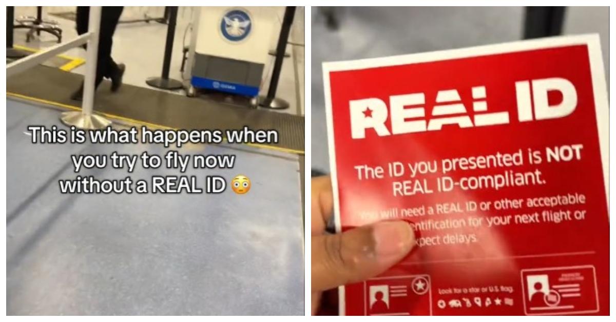 What Happens If You Fly Without Real ID? Woman Tests It Out