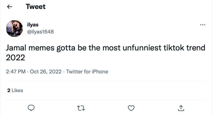 The New "Jamal" Meme on TikTok Has Generated Controversy