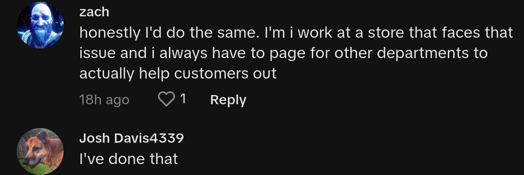 Walmart Customer Calls for Assistance on Store Loudspeaker