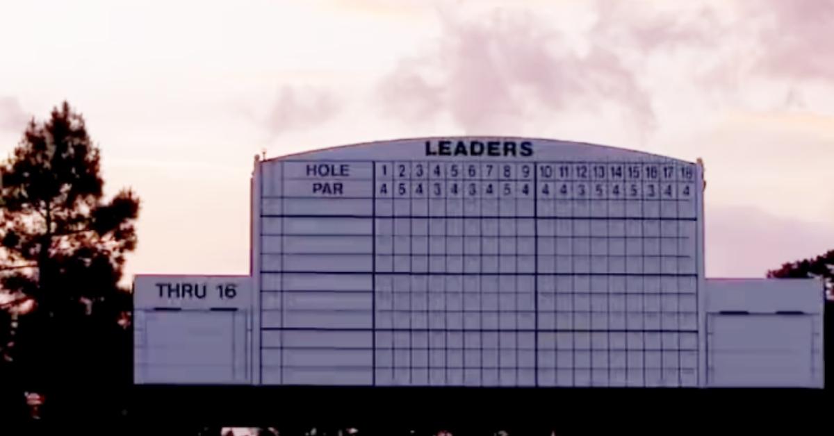 What Is the Asterisk on the Masters Scoreboard?