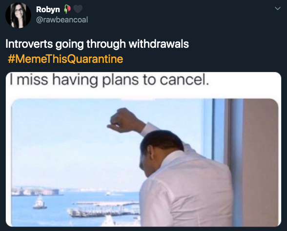 These Are the Memes That Perfectly Sum up Quarantine Life